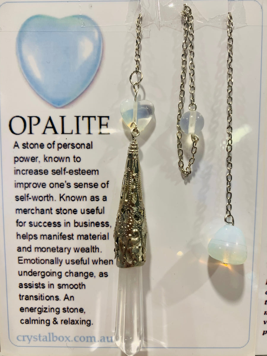 Opalite Pendulum – Crystal Box Brisbane