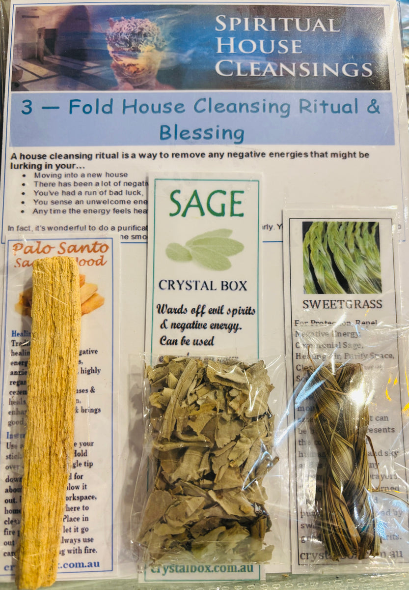 Spiritual House Cleansing Kit – Crystal Box Brisbane