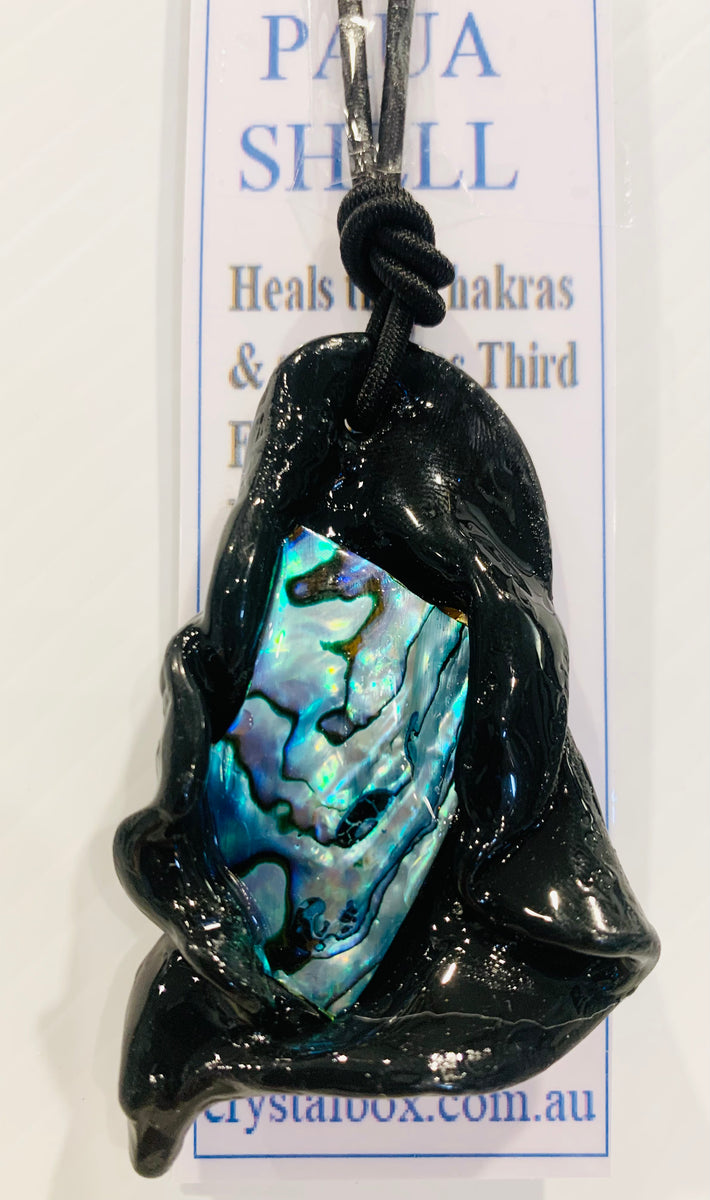 Paua Shell Necklace 20 – Crystal Box