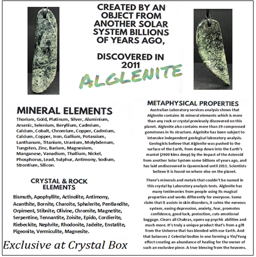 Alglenite Necklace 38 – Crystal Box