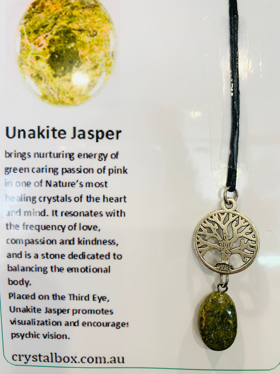 Unakite Jasper – Crystal Box